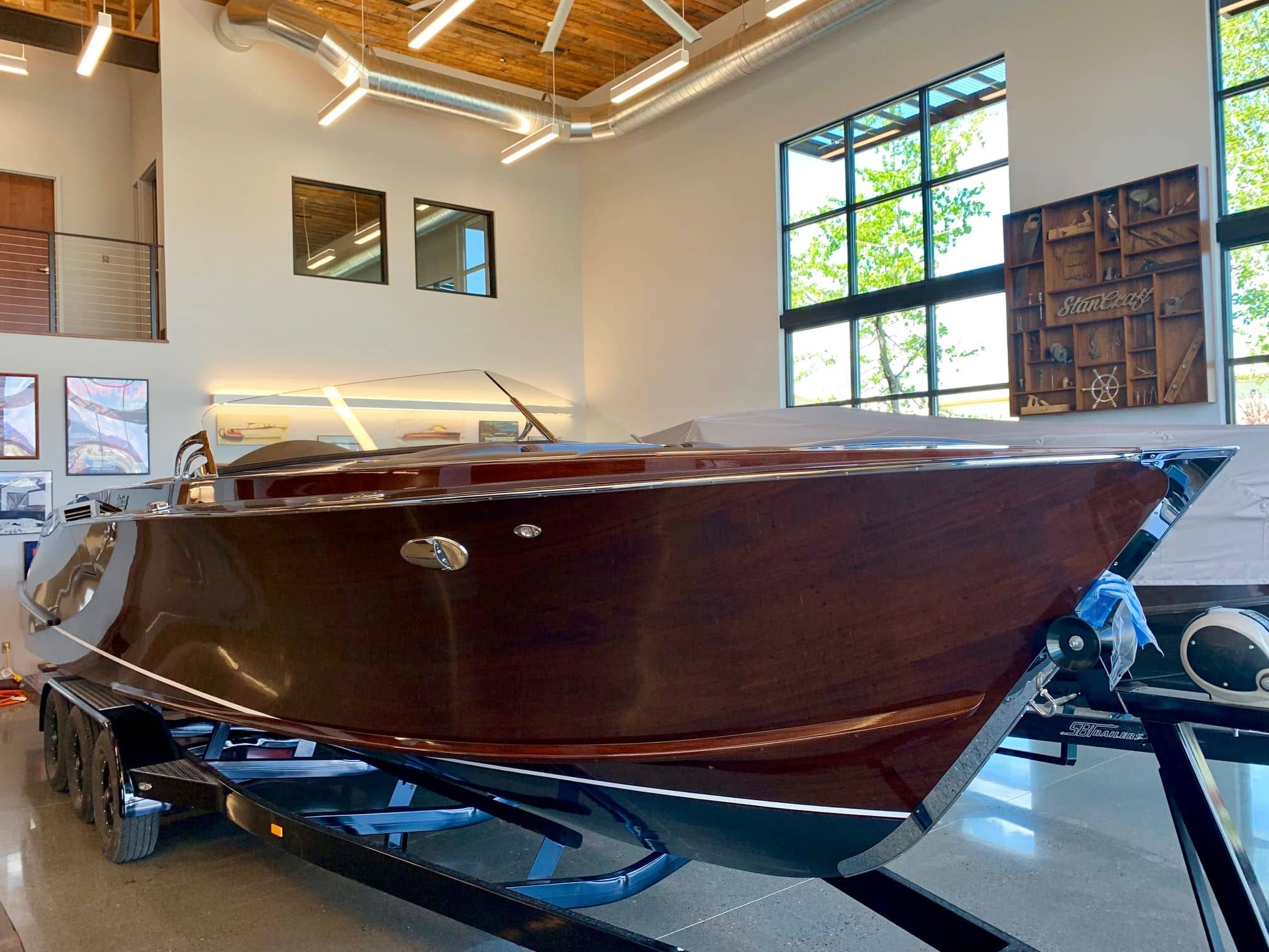 Upper Canada | African Mahogany takes to the water with Stancraft Boat ...